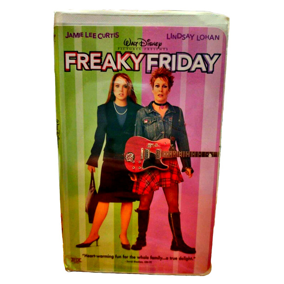 Walt Disney | Other | Vntg Freaky Friday Vhs 203 Walt Disney Movie ...